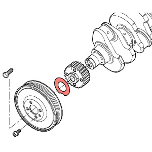 BPY Crankshaft Woodruff??? Diamond Washer | VW Vortex - Volkswagen Forum