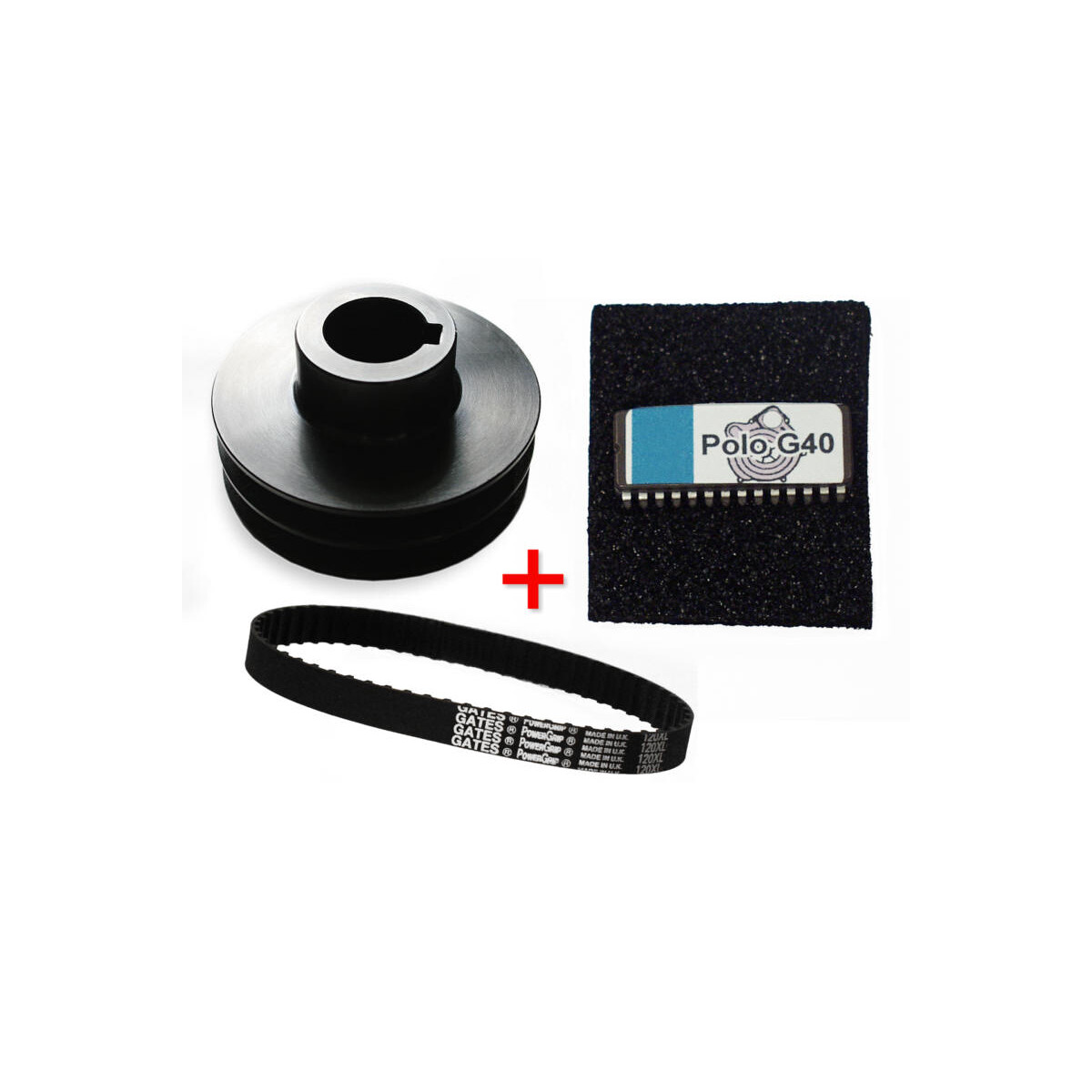 G40 Tuningkit with 65mm pulley and tuning chip for Polo MK3 G40, 89,00